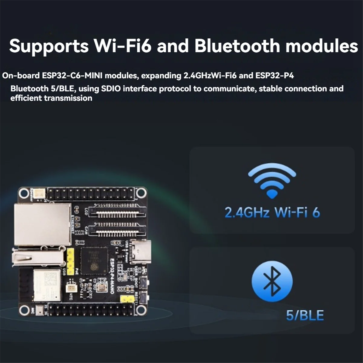 Плата разработки Esp32 P4 Nano модуль Poe комплект динамиков