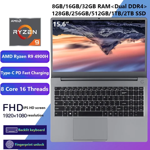 Amd ryzen 9 4900h laptop AliExpress