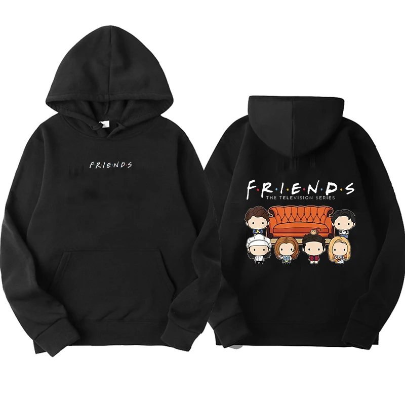 Funny Friends Hoodies for Women, Cartoon Friends TV Show Sweatshirt ...