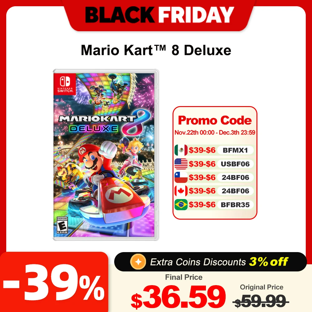 Mario Kart 8 Deluxe Nintendo Switch AliExpress