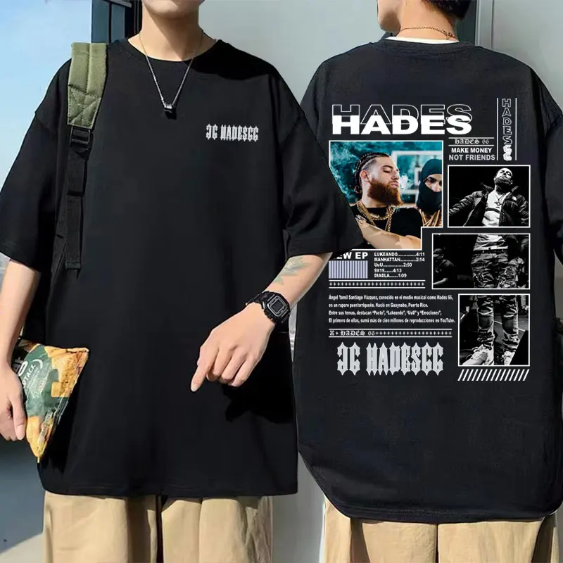 Rapper Hades 66 Make Money Not Friends Album Graphic T-shirts Men Women ...