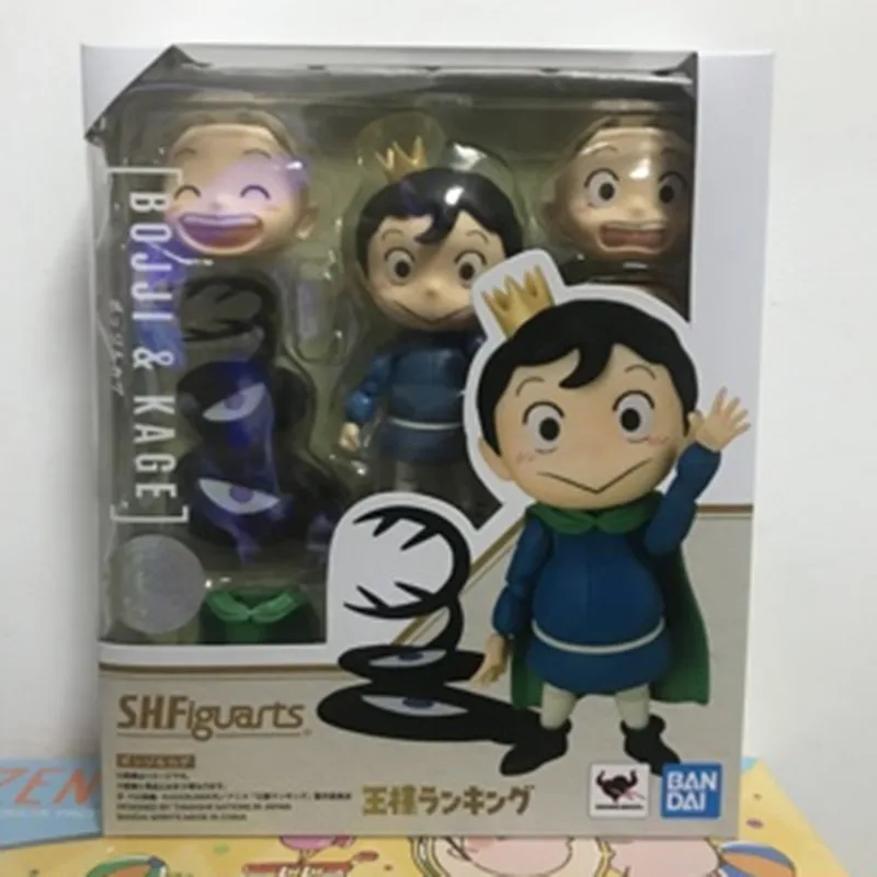 Original Bandai Ranking Of Kings Anime Action Figure Kage And Bojji ...