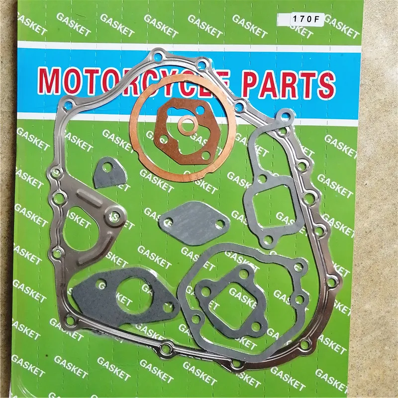 178F DIESEL GASKET SET FOR KAMA KIPOR & MORE 6HP ENGINE TILLER