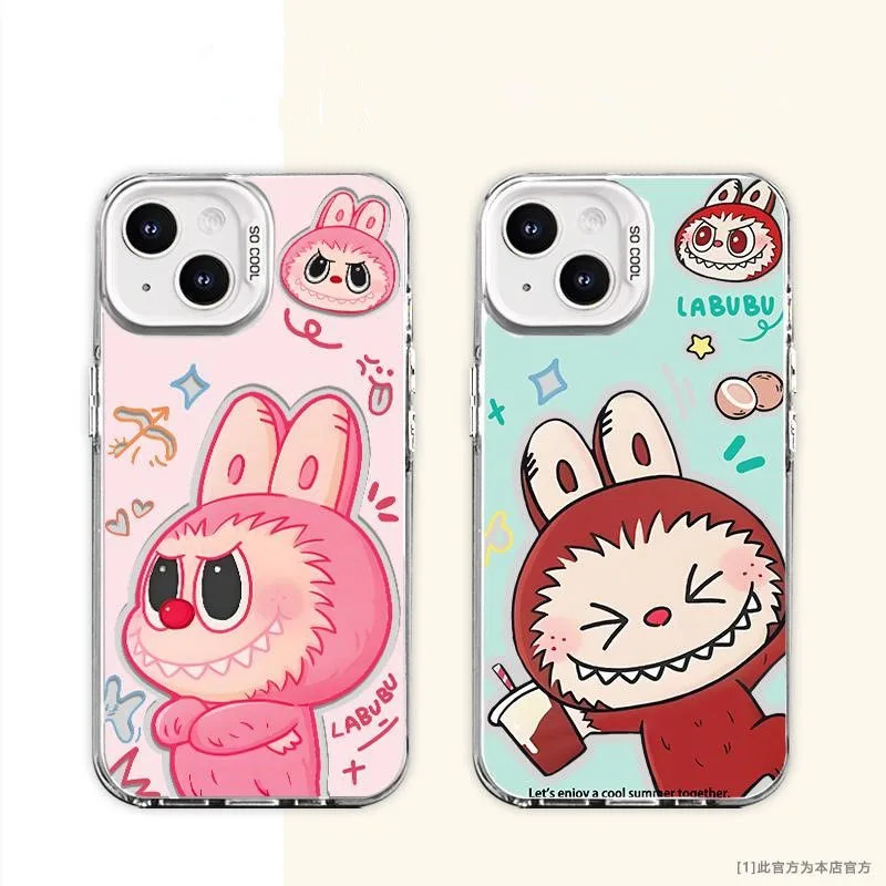 Новый милый чехол с рисунком Labubu для Xiaomi Redmi A1 13C 9C 9T Note ...