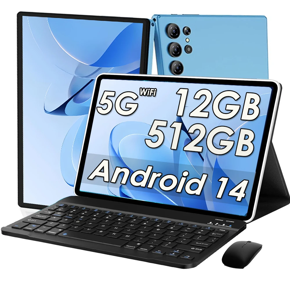 Планшет BEESITTO, 10.1", 8/512ГБ, Wi-Fi+5G, Android | AliExpress