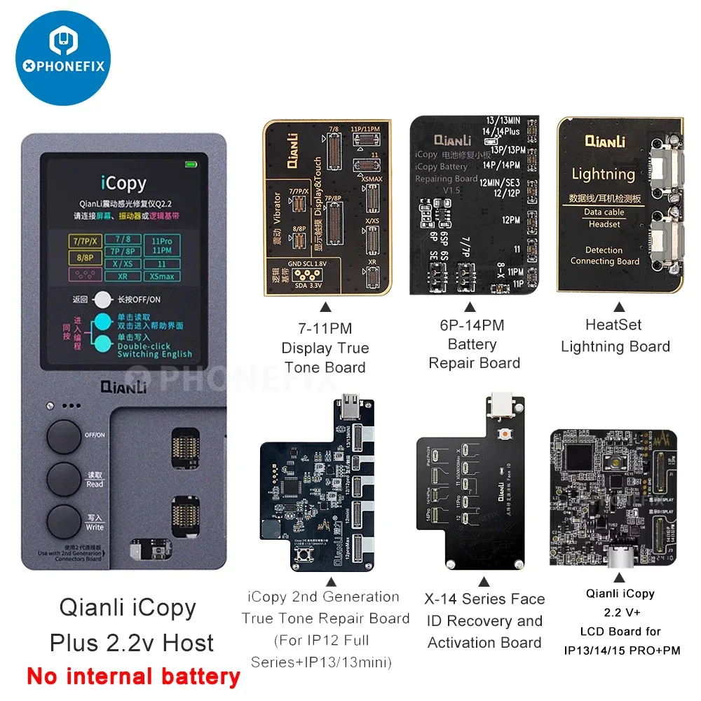 Qianli iCopy Plus 2.2 Ver. Программист для iPhone 11-15 | AliExpress