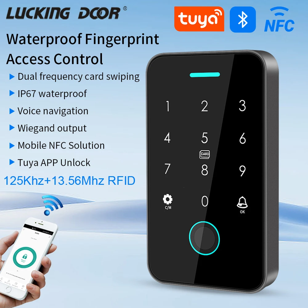 LUCKING DOOR Система контроля доступа SF2-MF-W | AliExpress