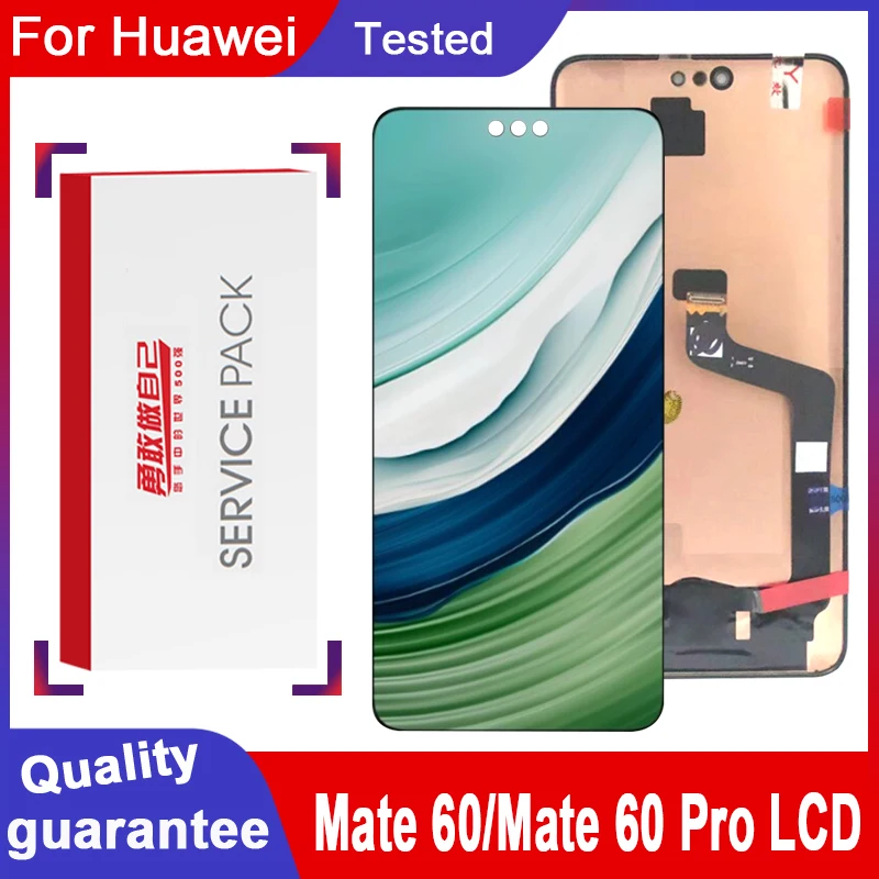 Протестированный сменный дисплей для Huawei Mate 60 ALN-AL00, ЖК ...