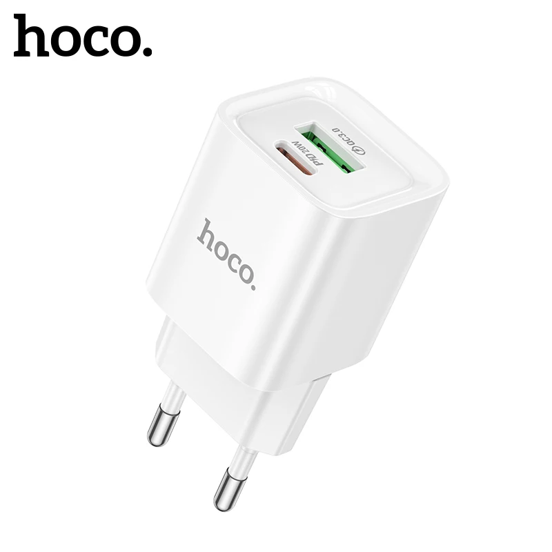 HOCO C147A PD20W USB C адаптер для быстрой зарядки телефона для iPhone ...
