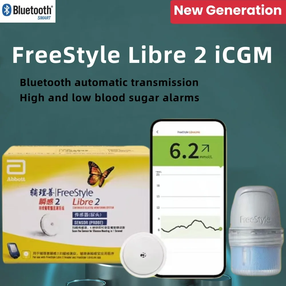 Датчик уровня глюкозы в крови FreeStyle Libre2 | AliExpress