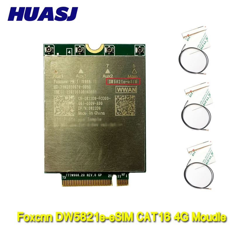 HUASJ DW5821e-eSIM 4G Модуль для Dell Latitude | AliExpress