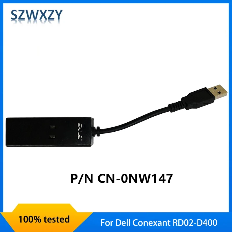 Оригинал для Dell Nexus Внешний 56k USB-модем NW147 0NW147 FAX 100% ...
