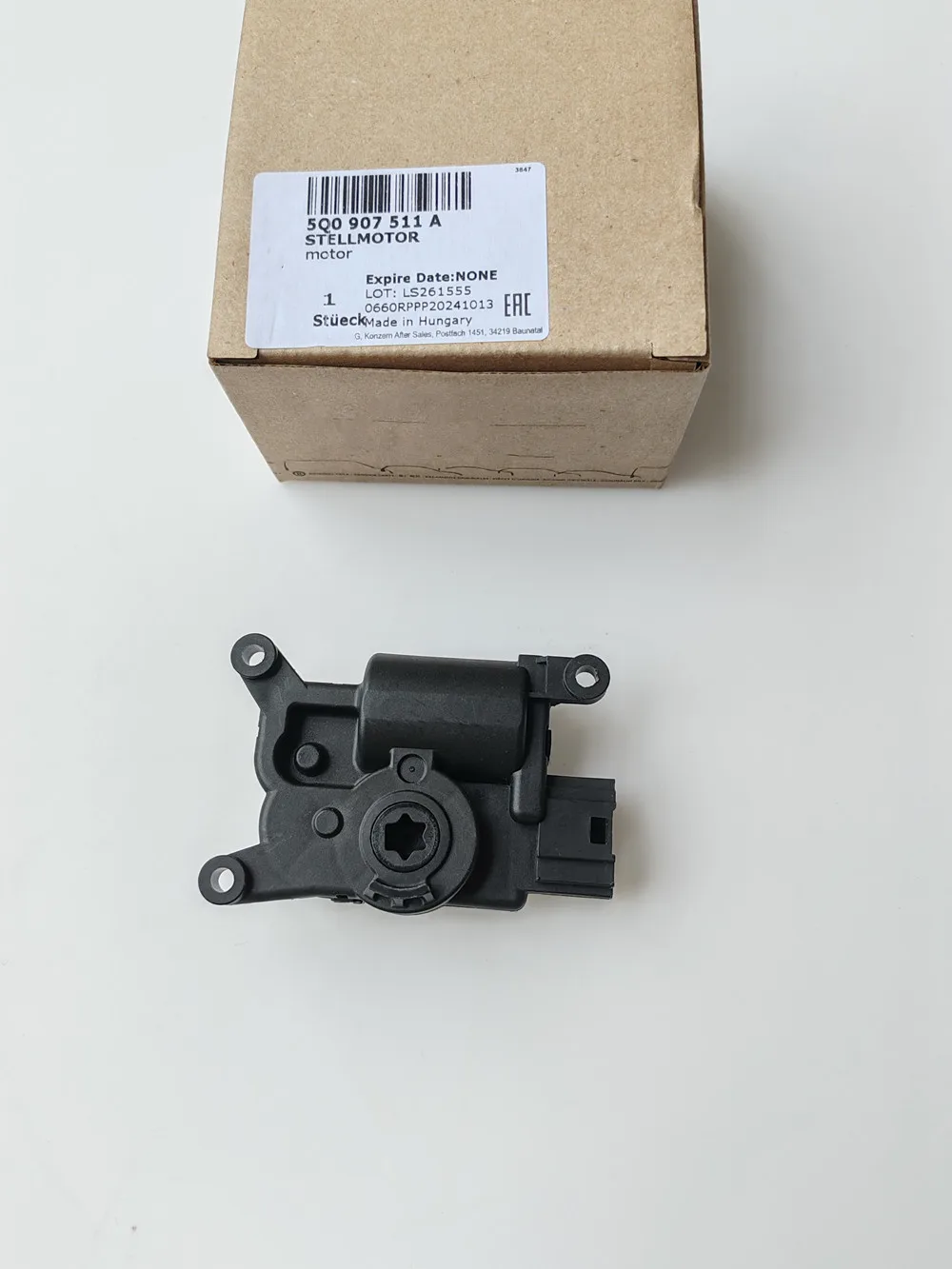 Оригинальный OEM 5Q0 907 511 A/5Q0907511A Мотор привода заслонки ...