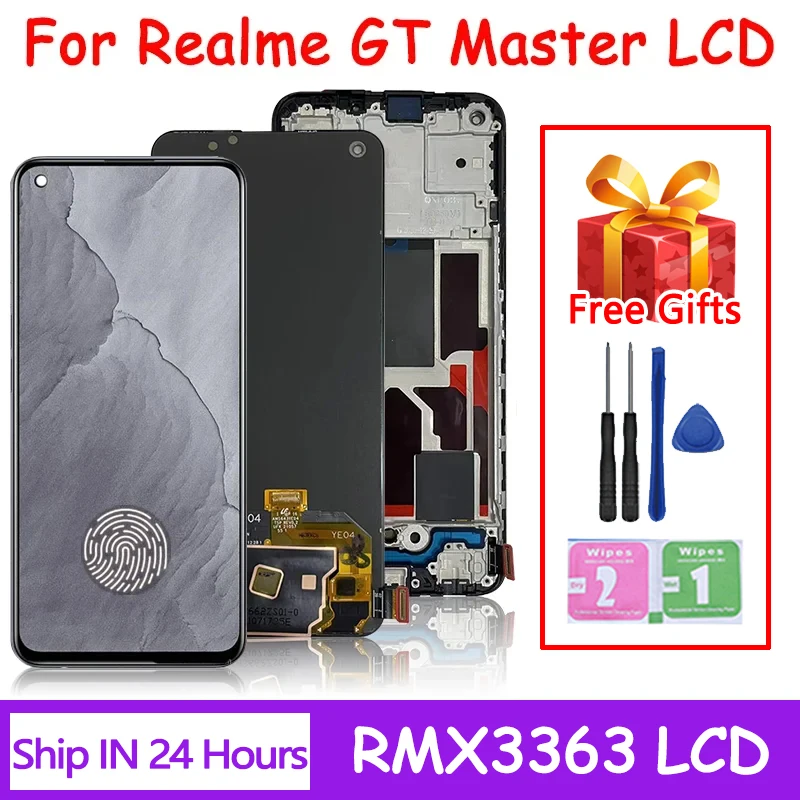 Super AMOLED для Oppo Realme GT Master RMX3363 RMX3360 рамка дисплея ...