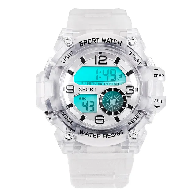 Часы наручные мужские цифровые, спортивные модные в стиле милитари, для ...