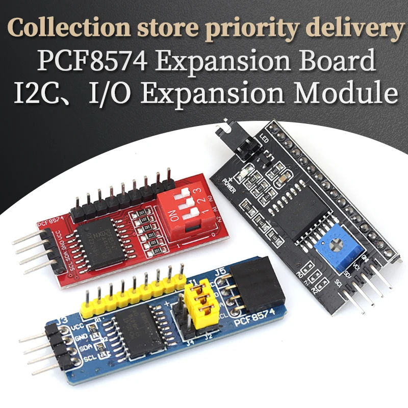 PCF8574 PCF8574T ввода/вывода для IIC I2C TWI SPI порт платы последовательного интерфейса ...