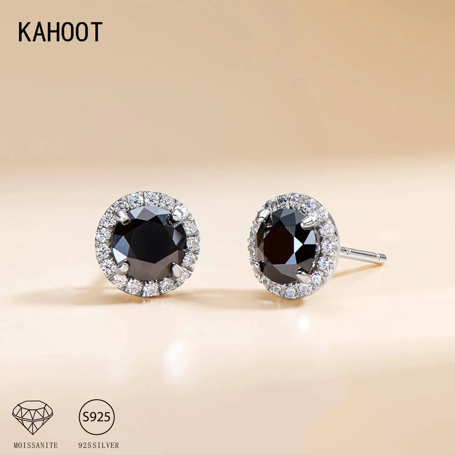 Женские серьги из серебра 925 пробы с муассанитом 0,5-1 карат | AliExpress