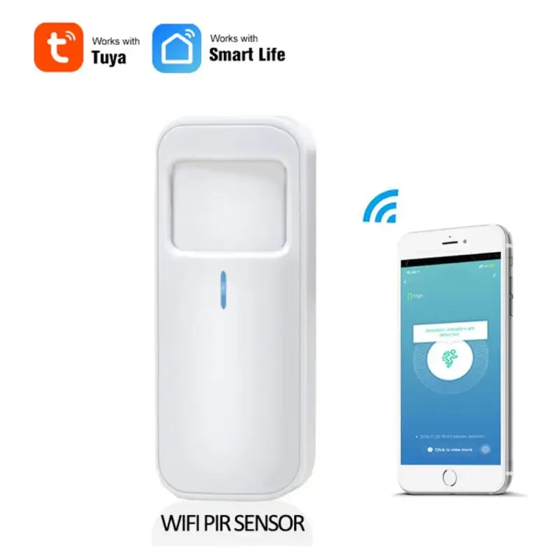 Tuya Smart WiFi PIR Detector Infrared Motion Sensor Alarm Smart Home ...