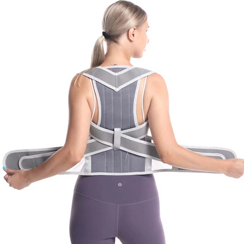 2 Metal Plate Humpback Therapy Posture Corrector Shoulder Lower Back ...