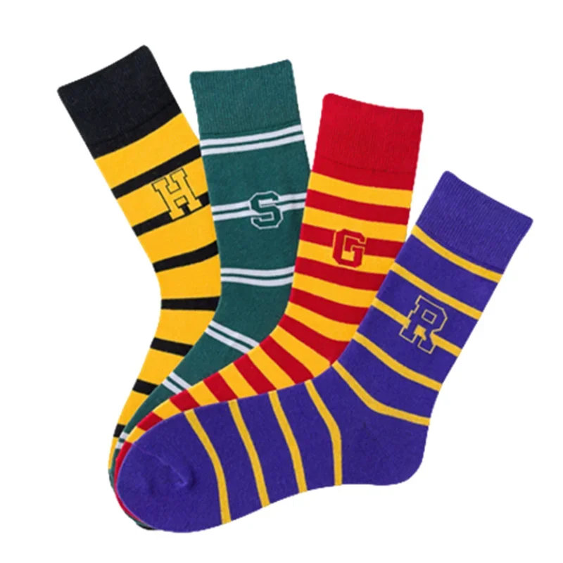 Носки с буквами Волшебник Волшебная школа Мелфой Семейная академия ...