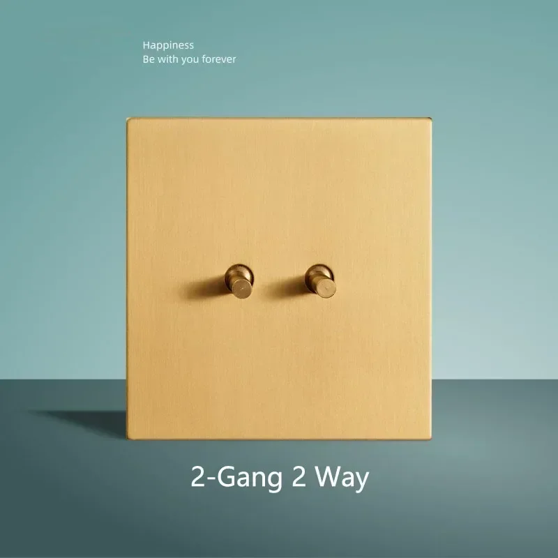 Золотой регулируемый выключатель из нержавеющей стали | AliExpress