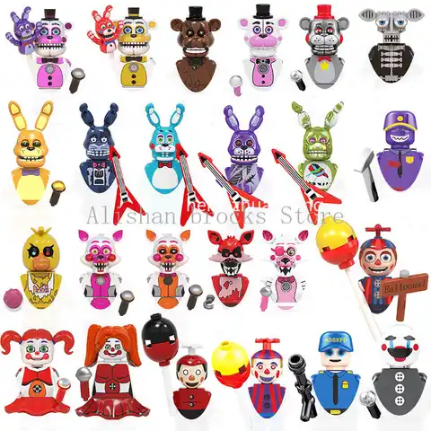 Fnaf lego figures fnaf 4 - купить недорого | AliExpress