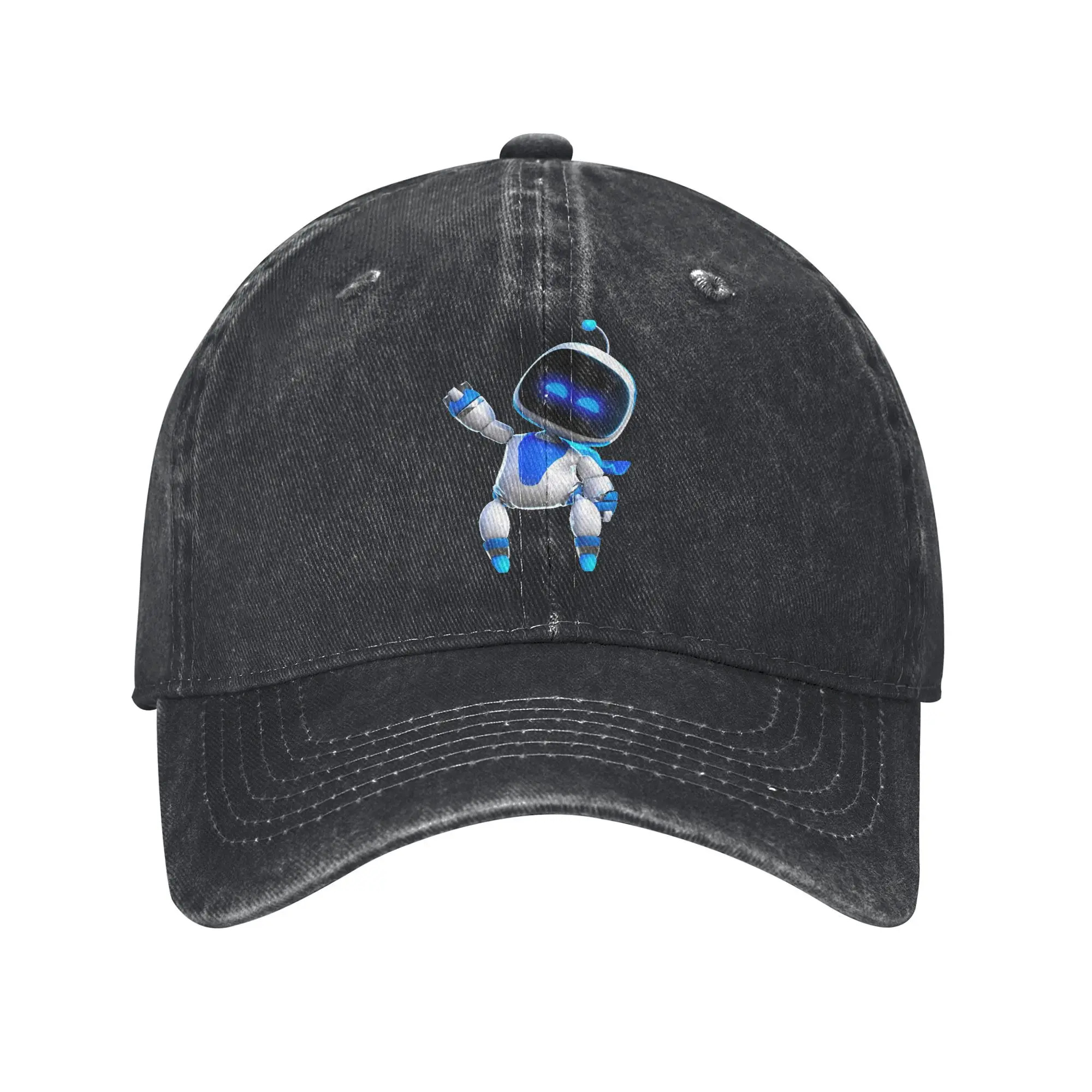 A-Astro Bots Playroom Game Baseball Caps Vintage Distressed Gamepad ...
