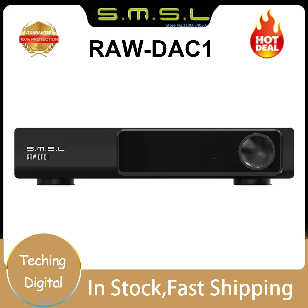 SMSL RAW-DAC1 Цифровой аудиодекодер | AliExpress