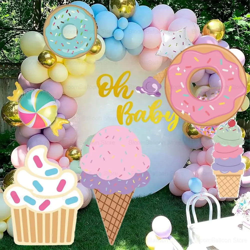 24/36inch Ice Cream Kt Board Macaron Donut Cake Kt Board for Birthday ...