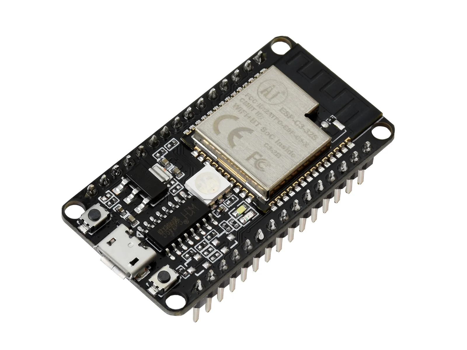 Оригинальная плата Ai-Thinker ESP-C3-32S-Kit ESP32 WiFi + Bluetooth, на базе ESP32-C3 | AliExpress