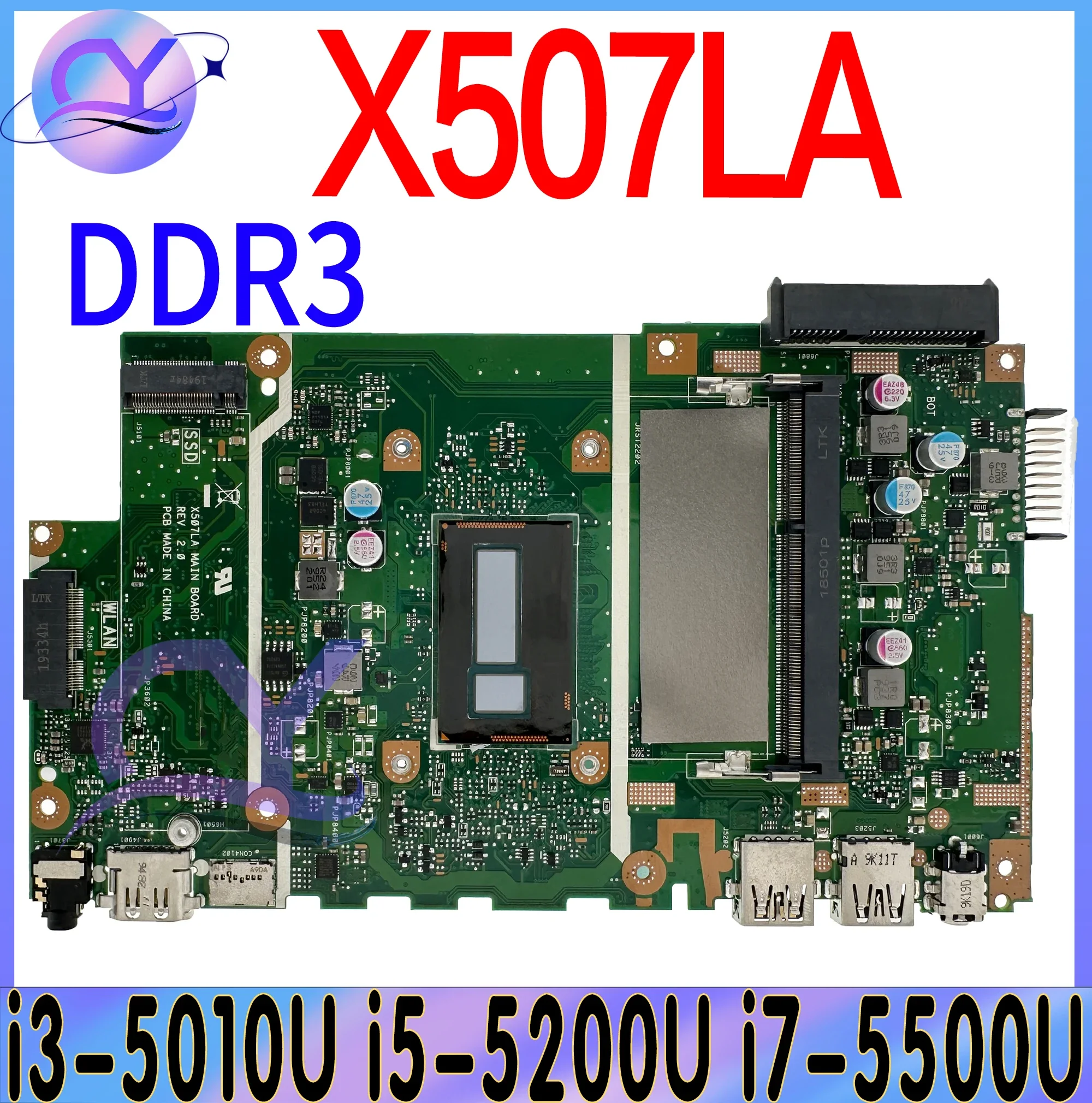 Материнская плата X507MA для ASUS X507MA X507M X507 F507 X507LA X507L ...