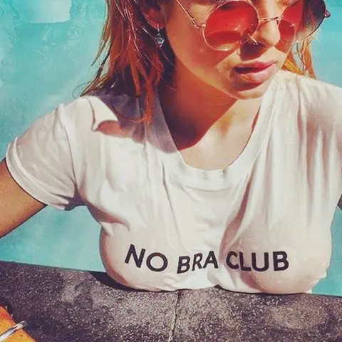 No bra club t shirts store