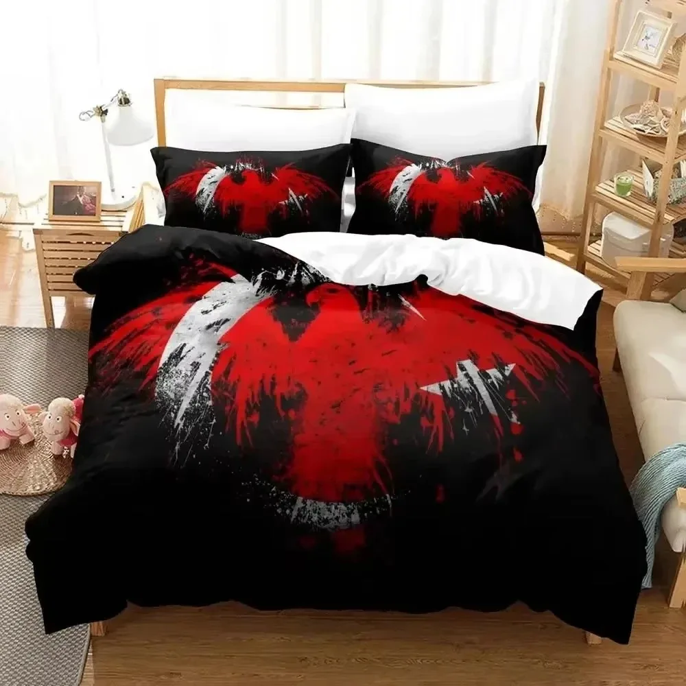 Fashion 3d Print Turkey Flag Bedding Set Duvet Cover Bed Set Quilt ...