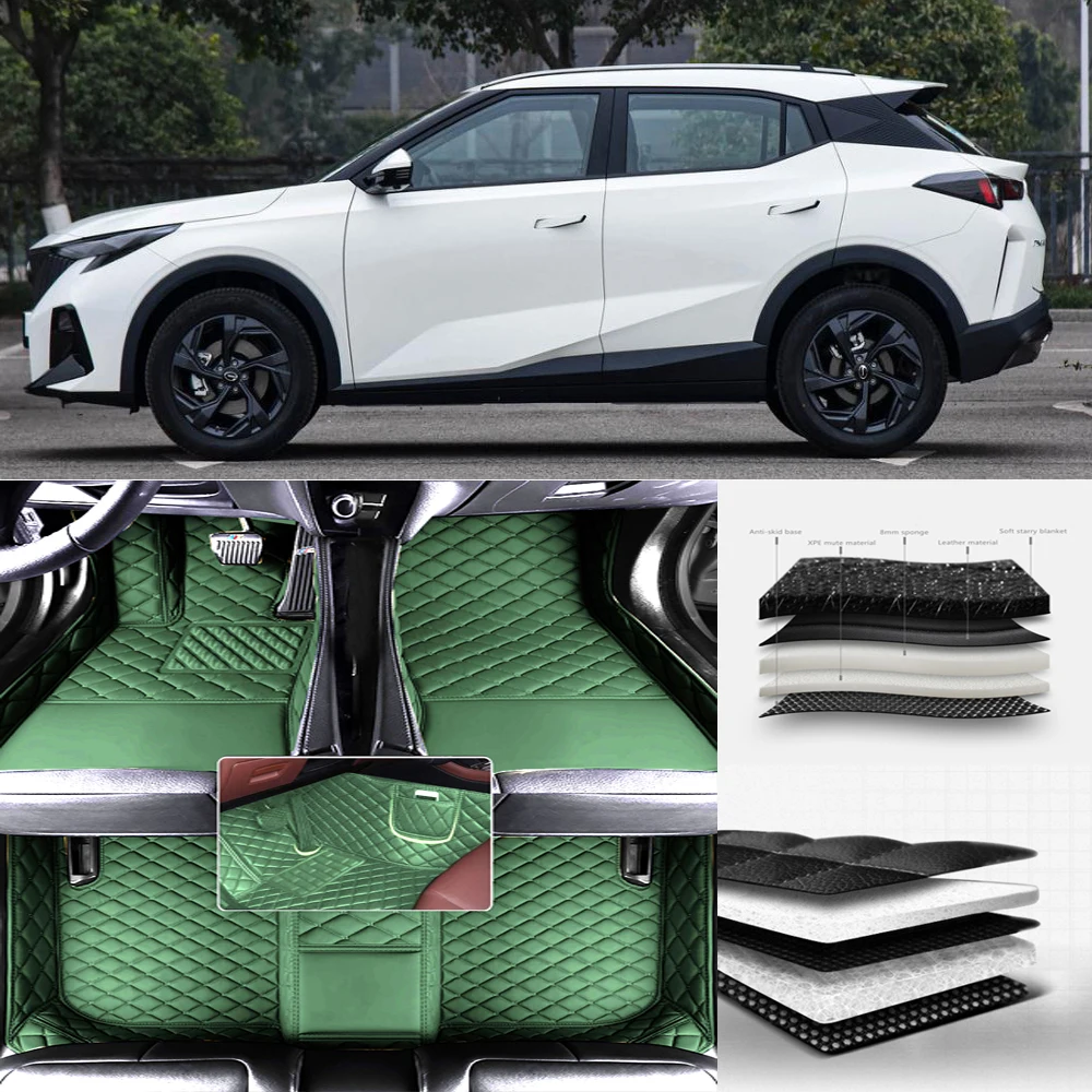 Водонепроницаемые автомобильные коврики на заказ для BAIC BJ20 BJ40 S6 Senova D20 X25 X35 X55 ...