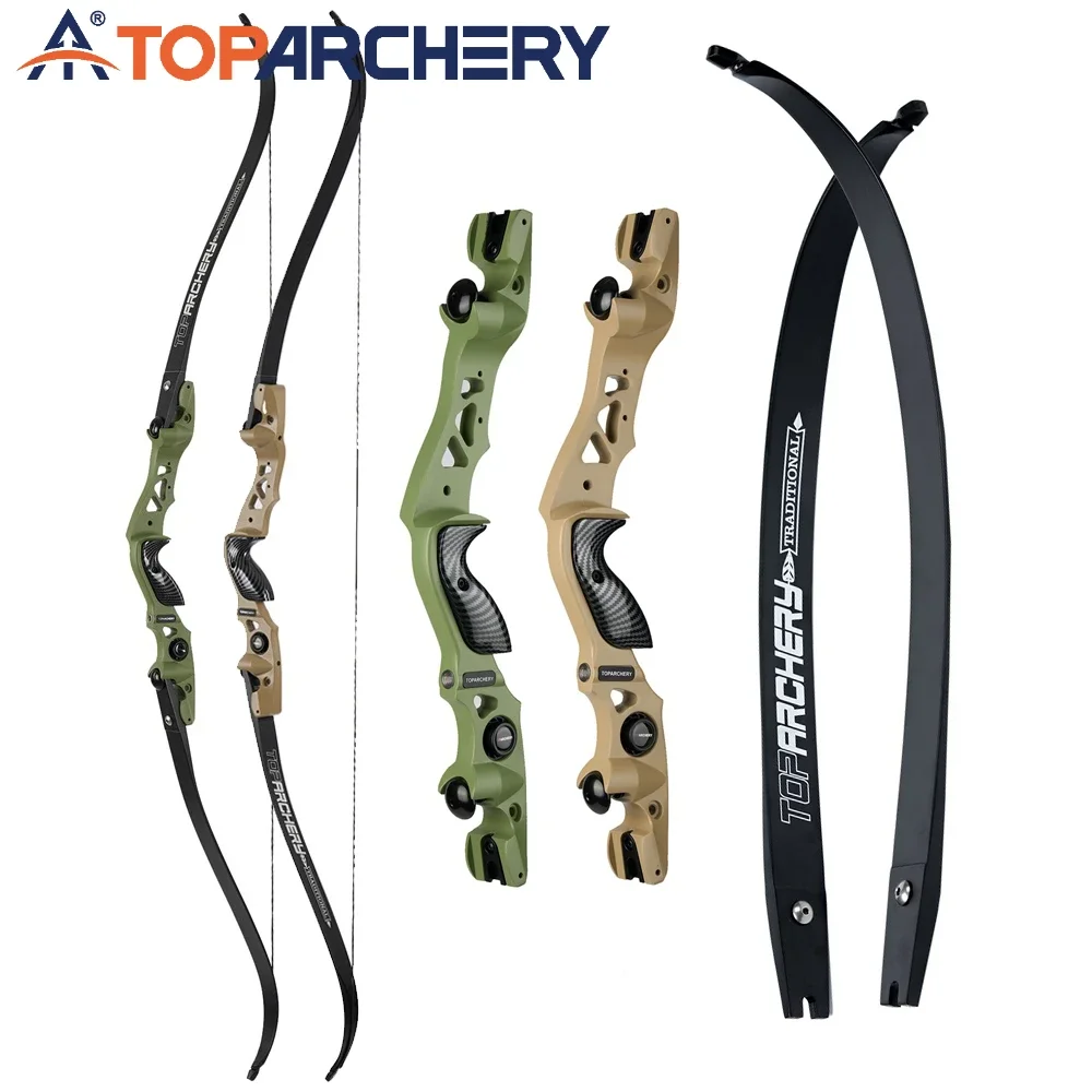 25-60lbs ILF Bow Recurve Bow 62'' Take Down Bow Right Hand Longbow For ...