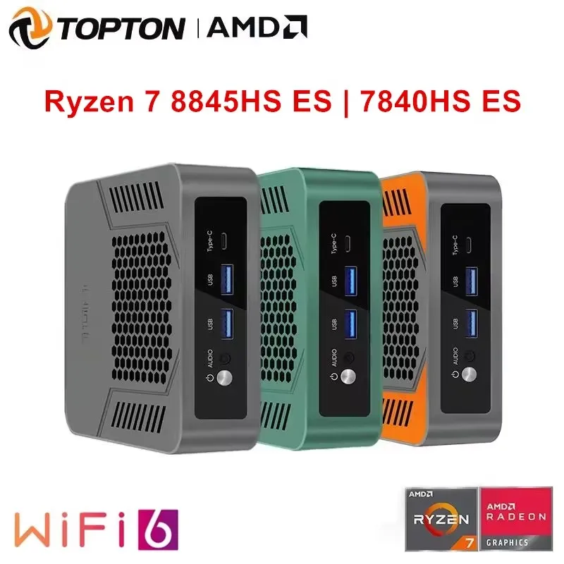 Topton D12 Мини-ПК AMD Ryzen ES | AliExpress