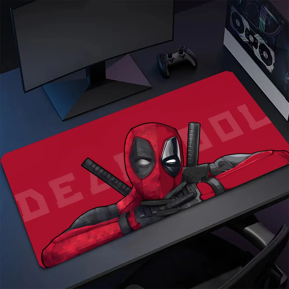 M-Marvel Super Hero Deadpool Mousepad Mouse Mat Desk Mat With Pad ...