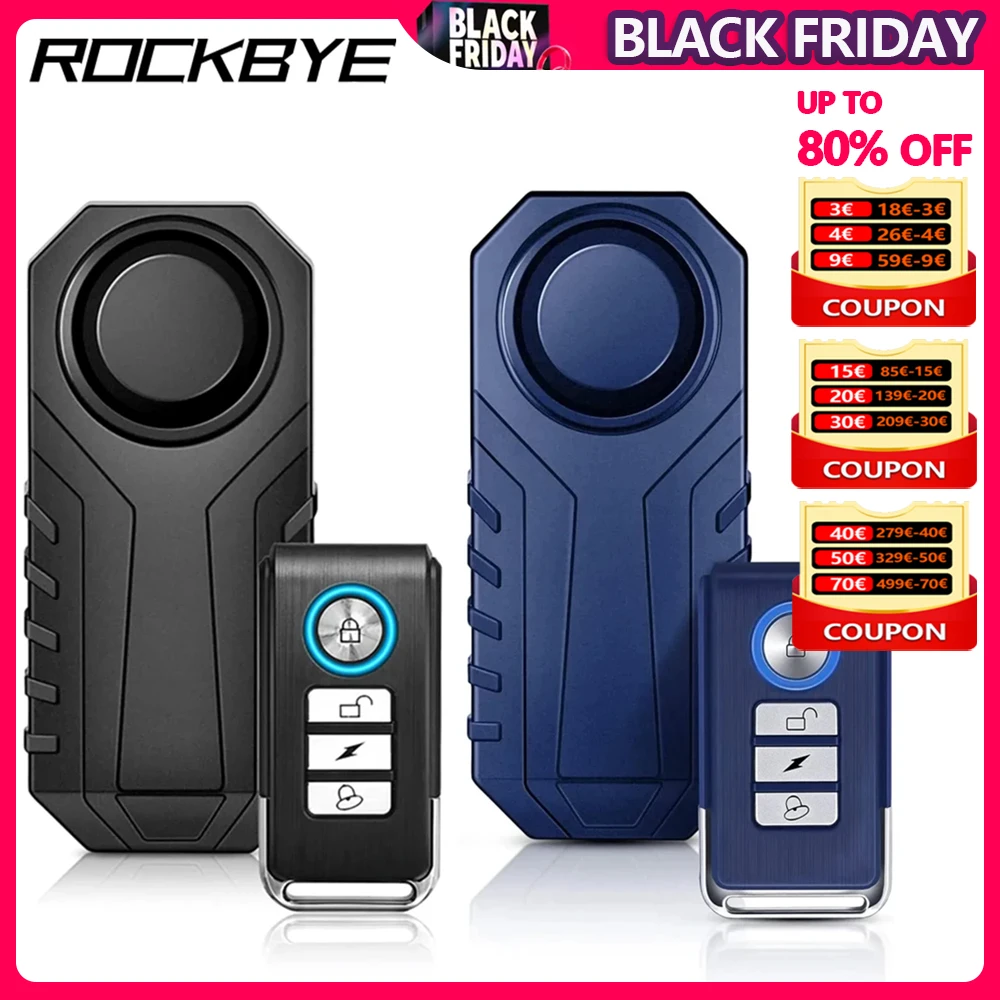 Rockbye беспроводной электрический звонок для велосипеда 113 дБ ...