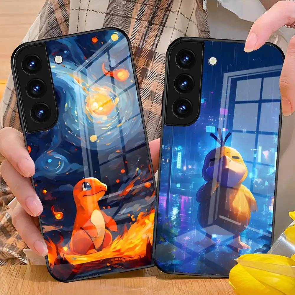 C-charmander Meowth gro Phone Case for Samsung A15 A25 A35 A55 A14 A24 ...