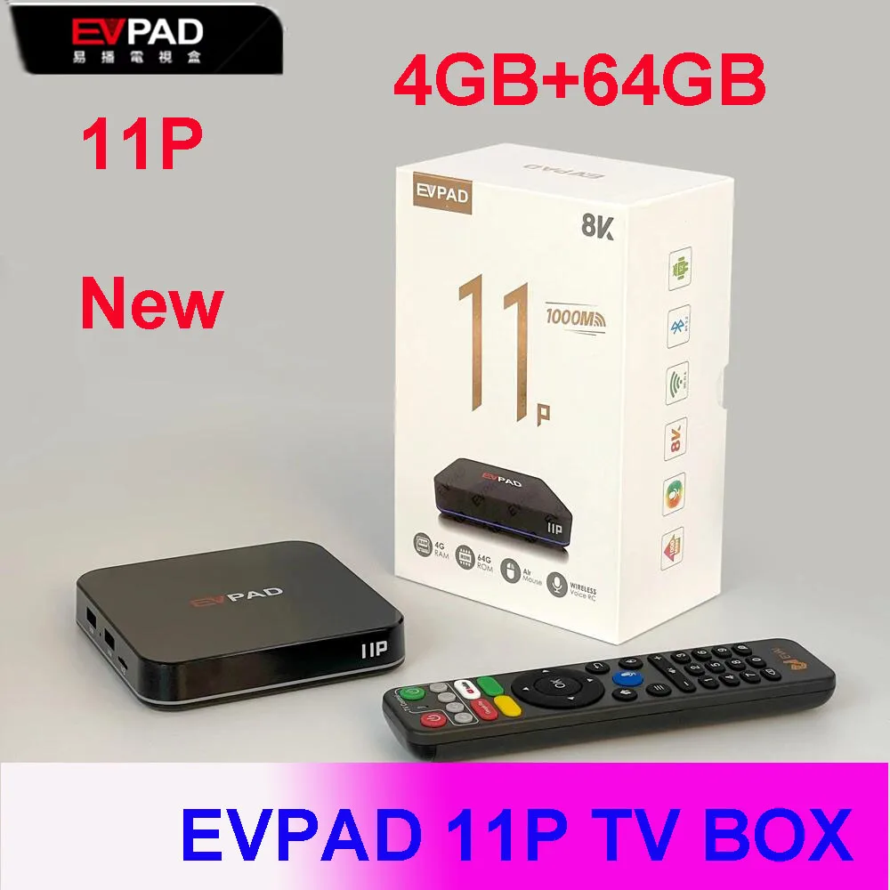 Boxtrip Evpad 11P 2025 Android TV Box 4/64 ГБ | AliExpress
