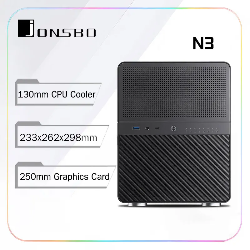 Jonsbo N3 мини-корпус для ПК ITX | AliExpress