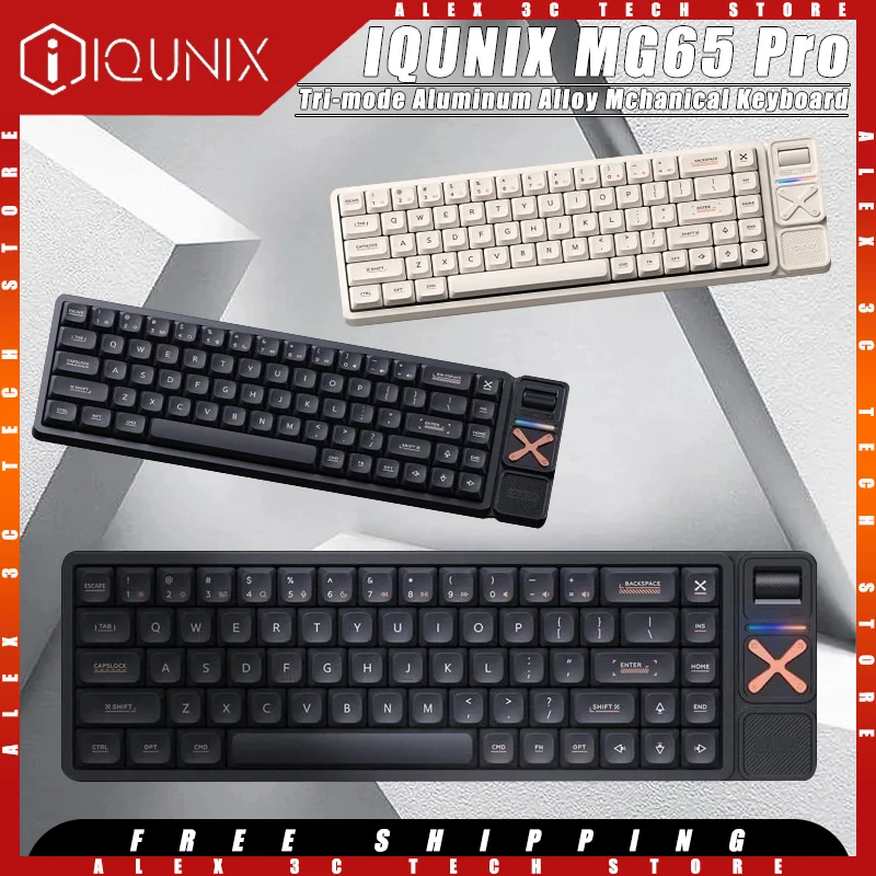 Механическая клавиатура IQUNIX MG65 Pro, трехрежимная беспроводная ...