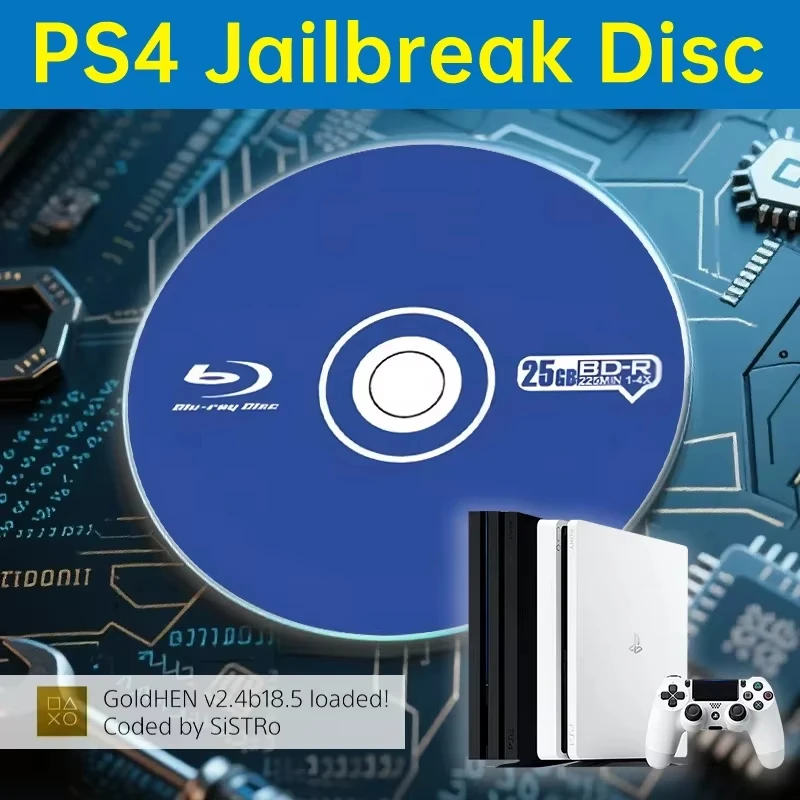 Универсальный диск Jailbreak Gold Disc Bootable Eject для прошивки 9,0 ...