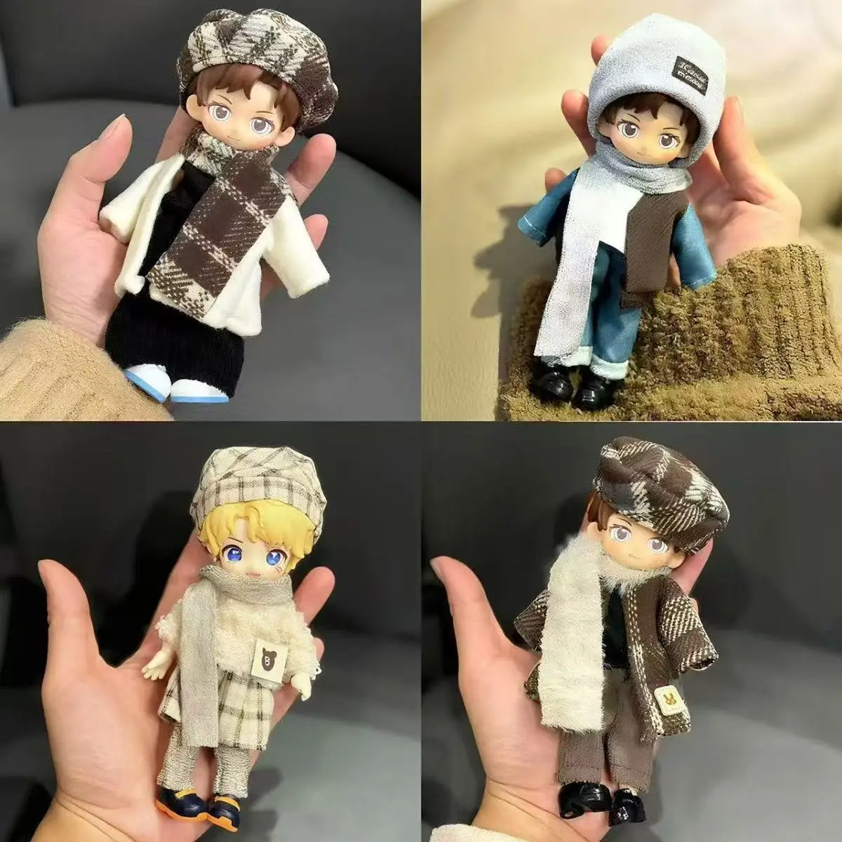 Комплект свитеров для кукол BJD 1/12 OB11 | AliExpress