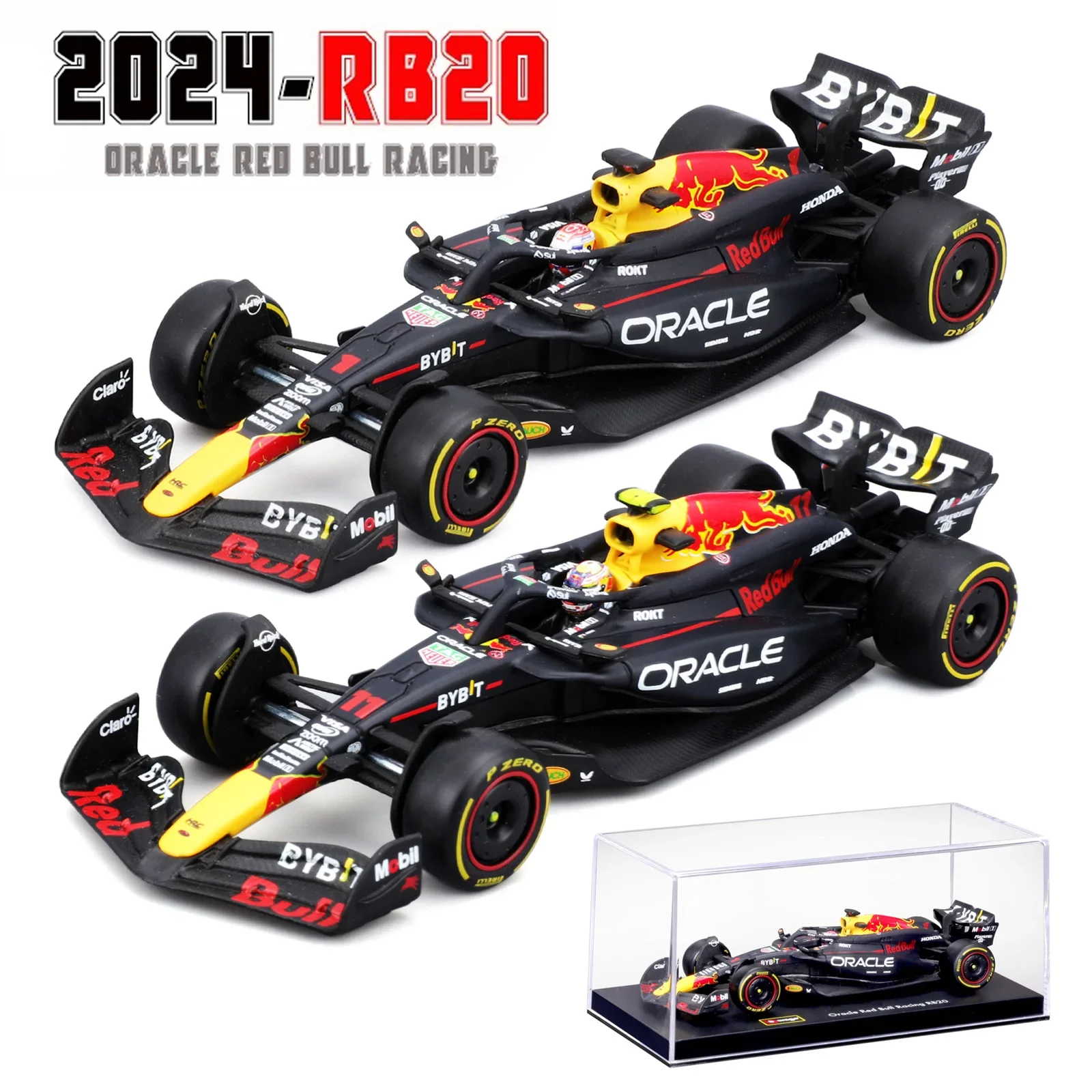 Bburago 1:43 F1 Red Bull Rb20 2024 металлическая модель | AliExpress