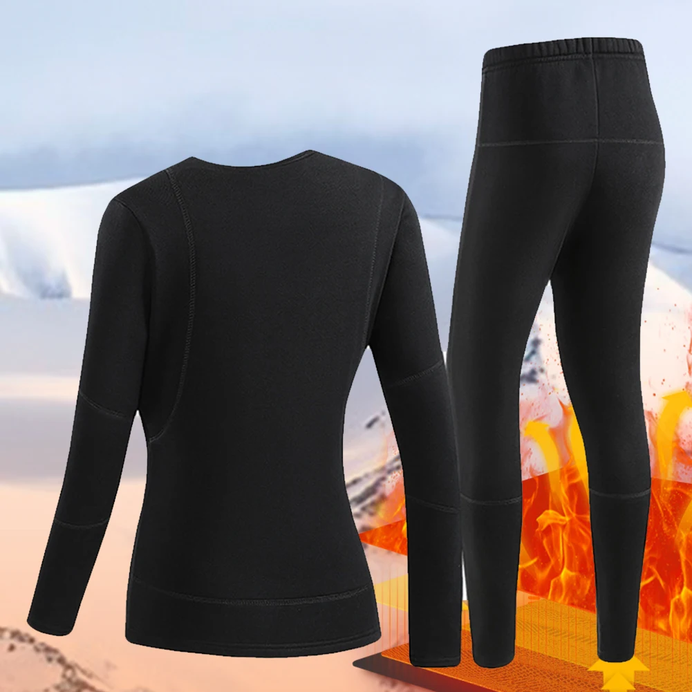 28 Areas Electric Heated Underwear Heated Jacket Winter Thermal ...