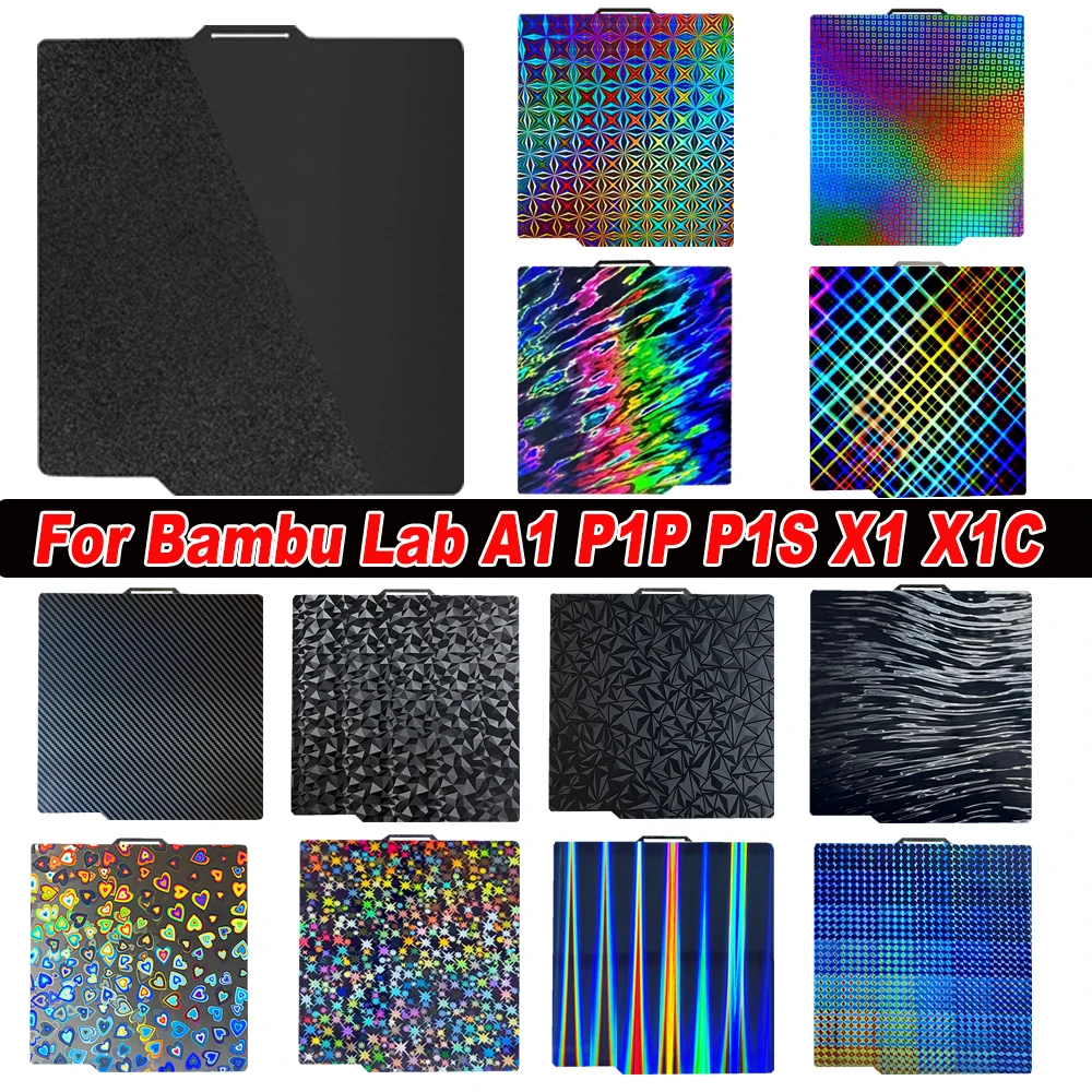 Печатающая пластина для Bambulab Bambu Lab A1 P1S X1C Build Plate X1 ...