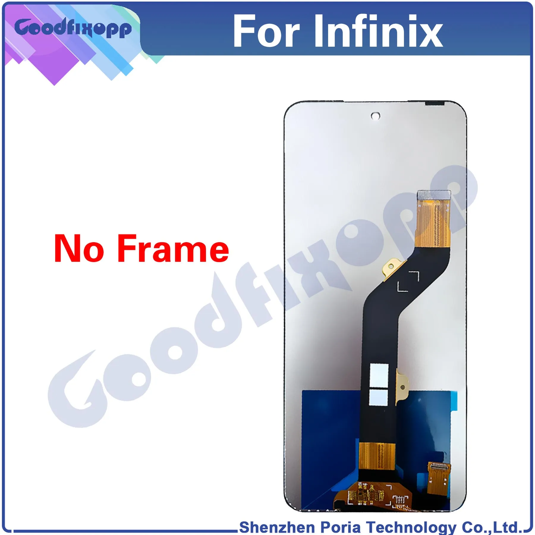 Для Infinix Hot 30 Play NFC X6835 X6835B ЖК-дисплей кодирующий ...