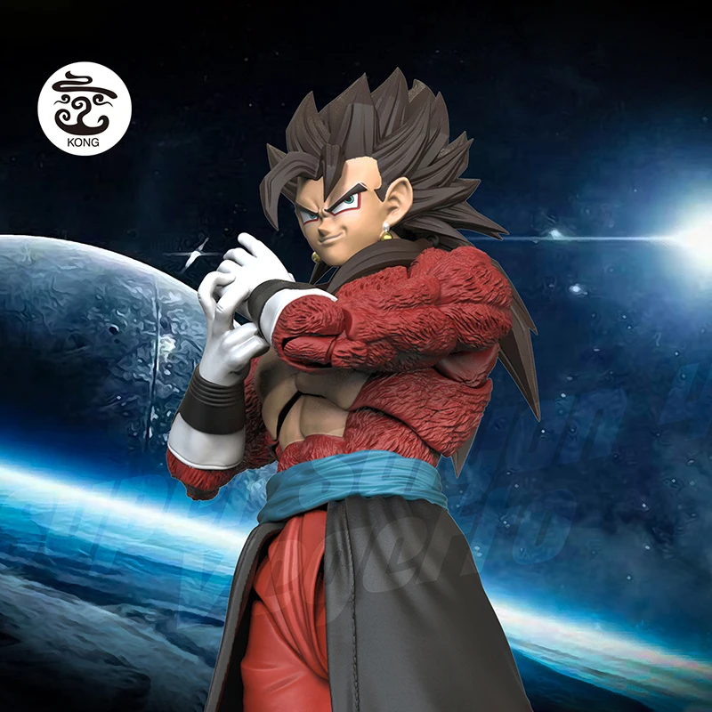 In Stock Dragon Ball Kong Model Dbz Ssj4 Limited Heros Shf Vegetto ...