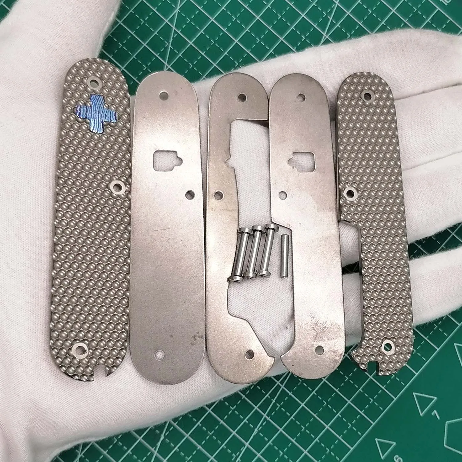 Запчасти для ножа Victorinox 84 мм из титана TC4 | AliExpress